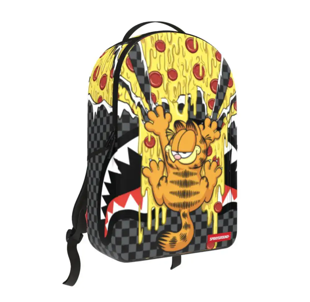 תיק גב ספרייגראונד – SPRAYGROUND GARFIELD PIZZA DRIPS BACKPACK